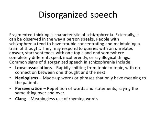 Understanding of the brain -Schizophrenia