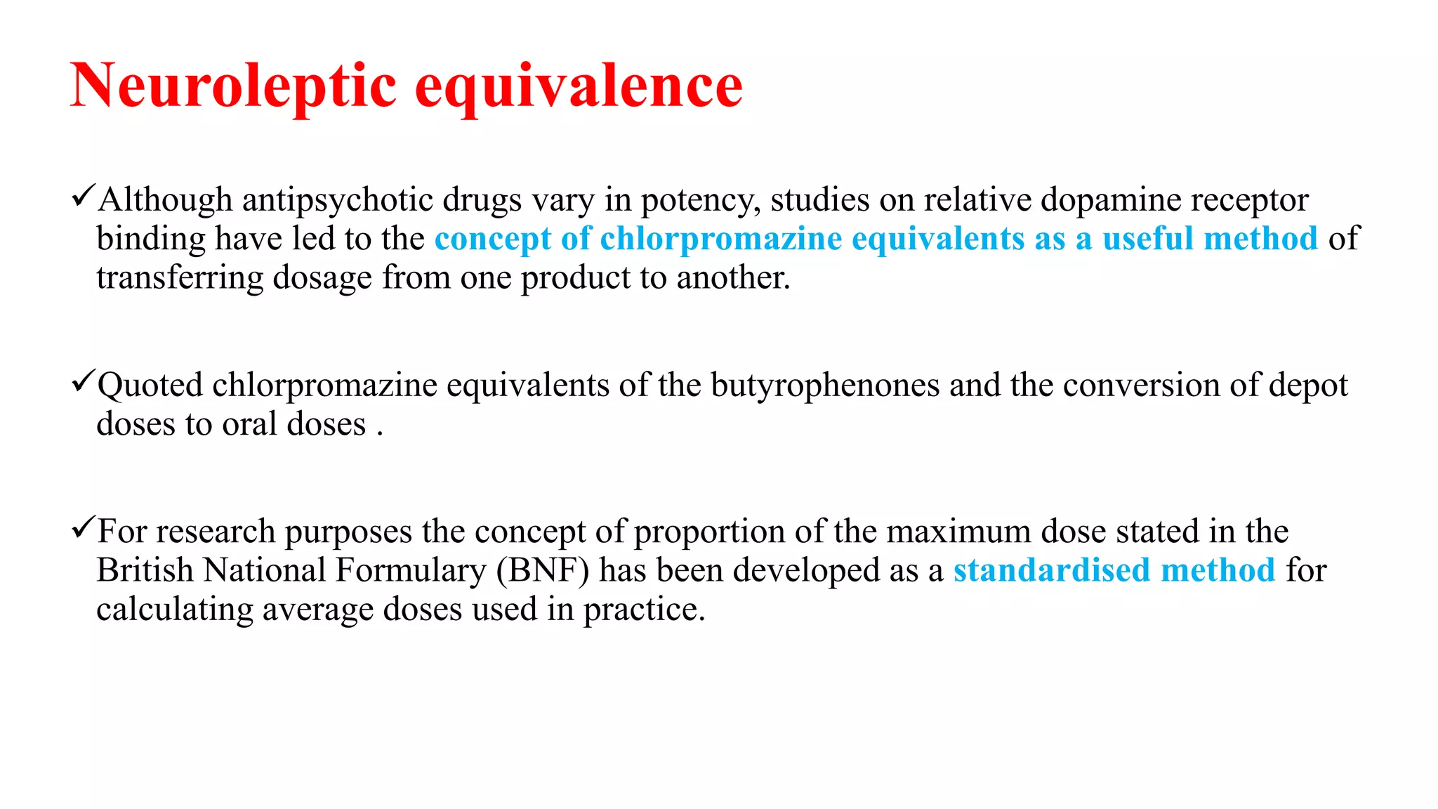 Pharmacotherapy of Schizophrenia | PPTX