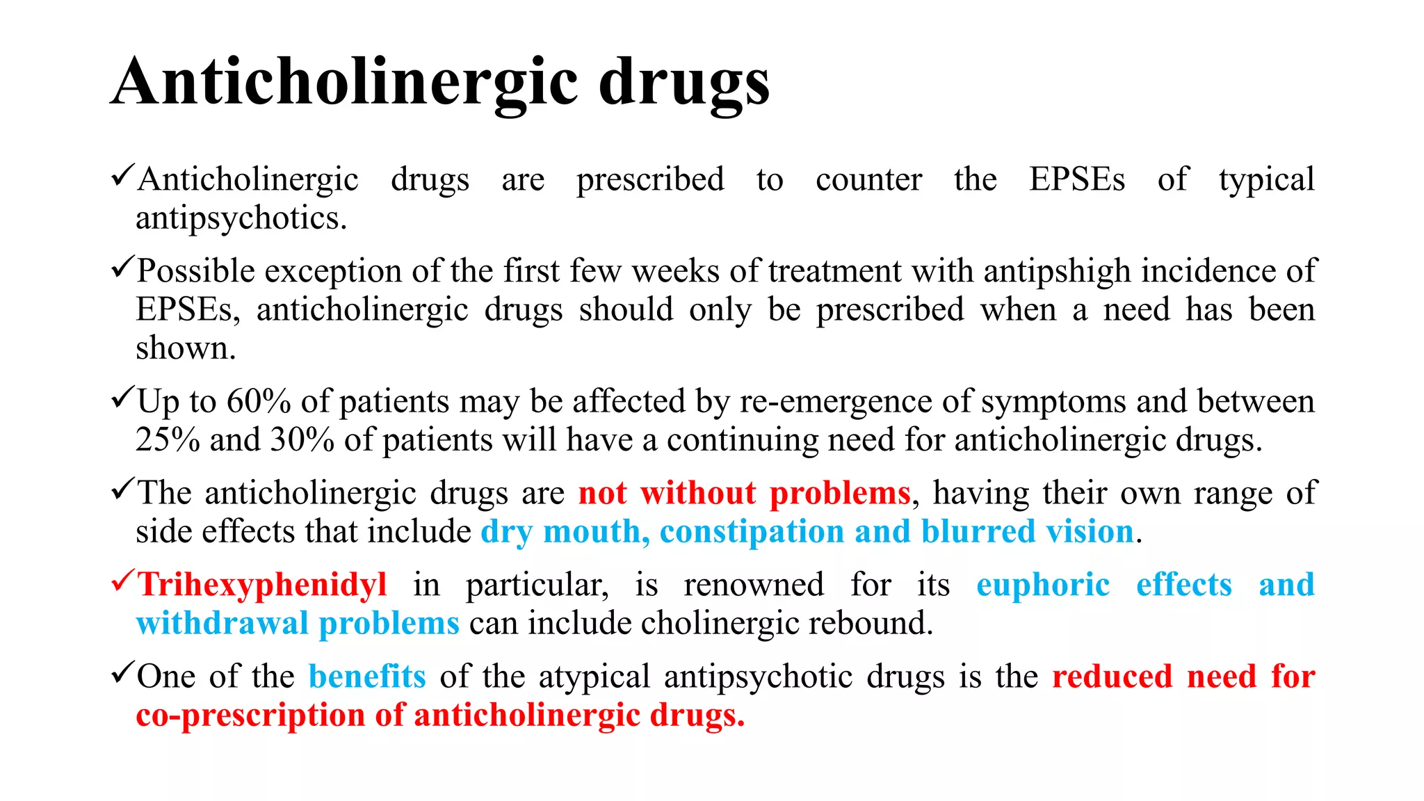 Pharmacotherapy of Schizophrenia | PPTX