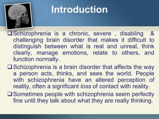 Schizophrenia | PPTX