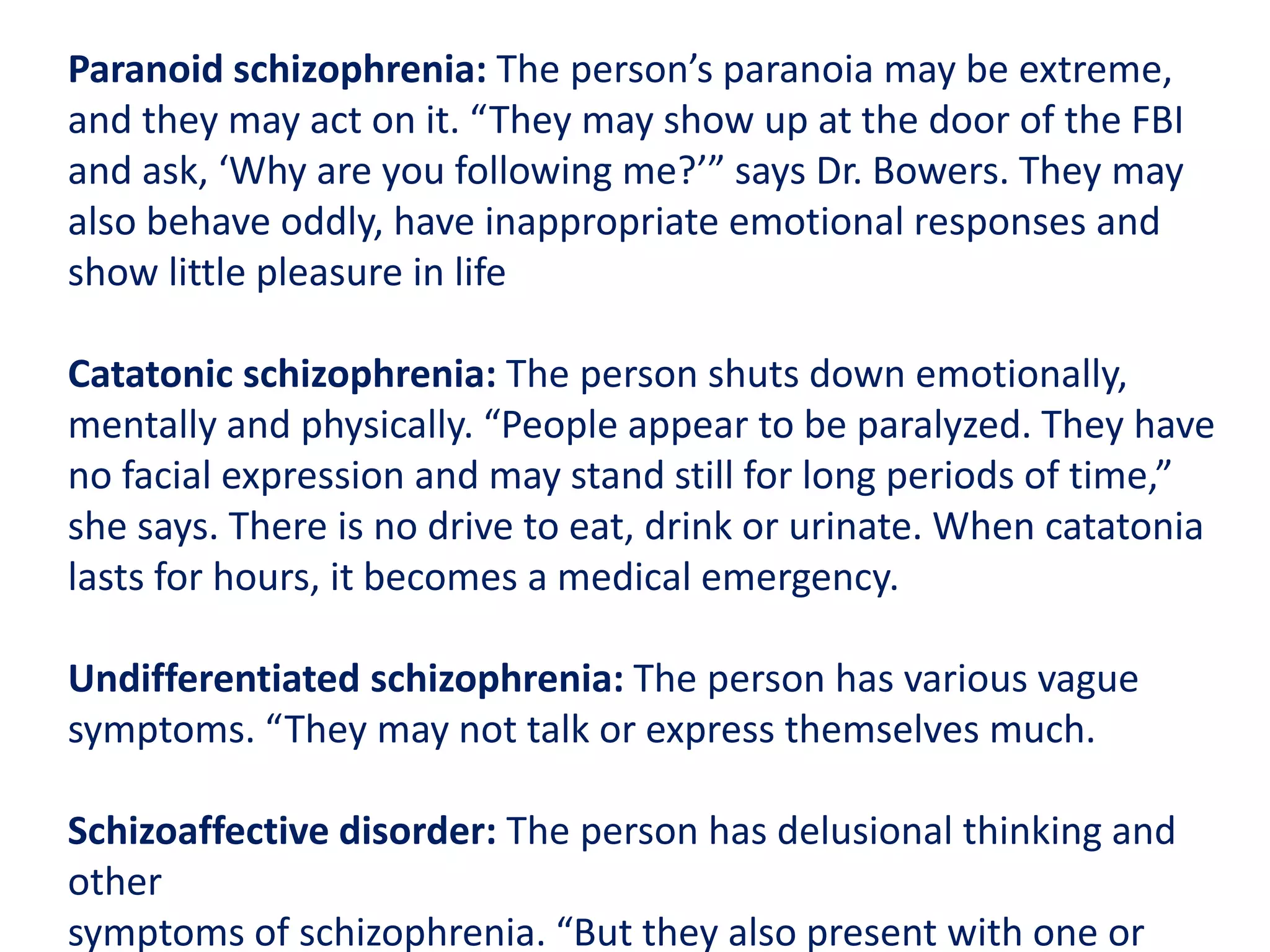 Schizophrenia | PPTX | Brain and Nervous System Disorders | Diseases ...