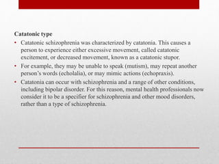 Schizophrenia | PPTX