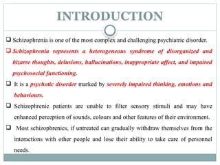 Schizophrenia Disoder power point ........... | PPTX