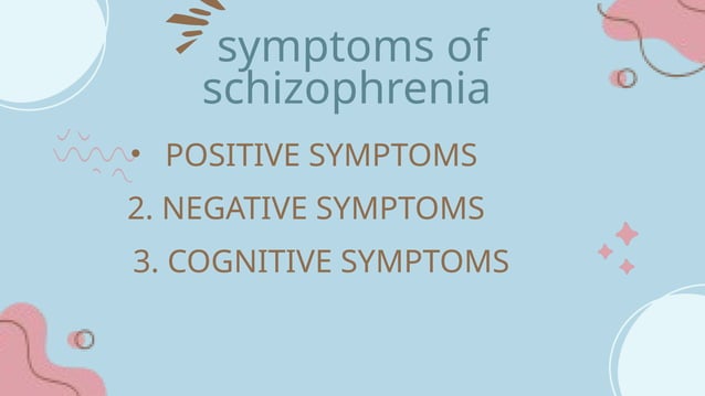 SCHIZOPHRENIA POWERPOINT PRESENTTION PPT | PPTX
