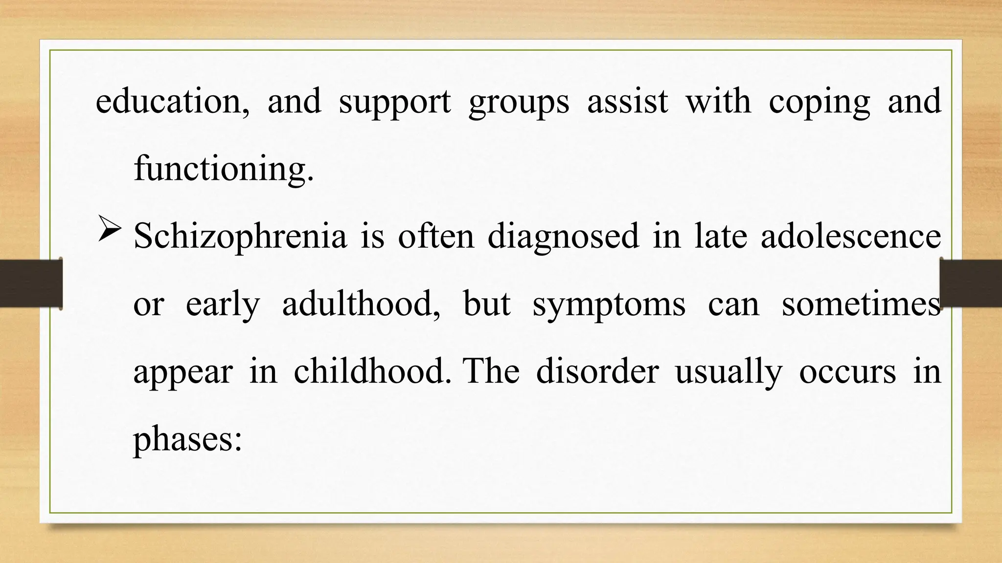 Schizophrenia in Psychology Presentation | PPTX