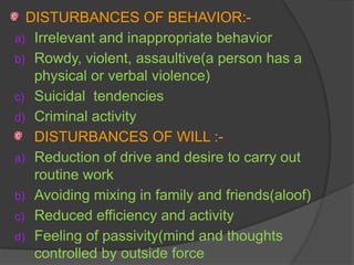 schizophrenia.pptx mental health nursing | PPTX