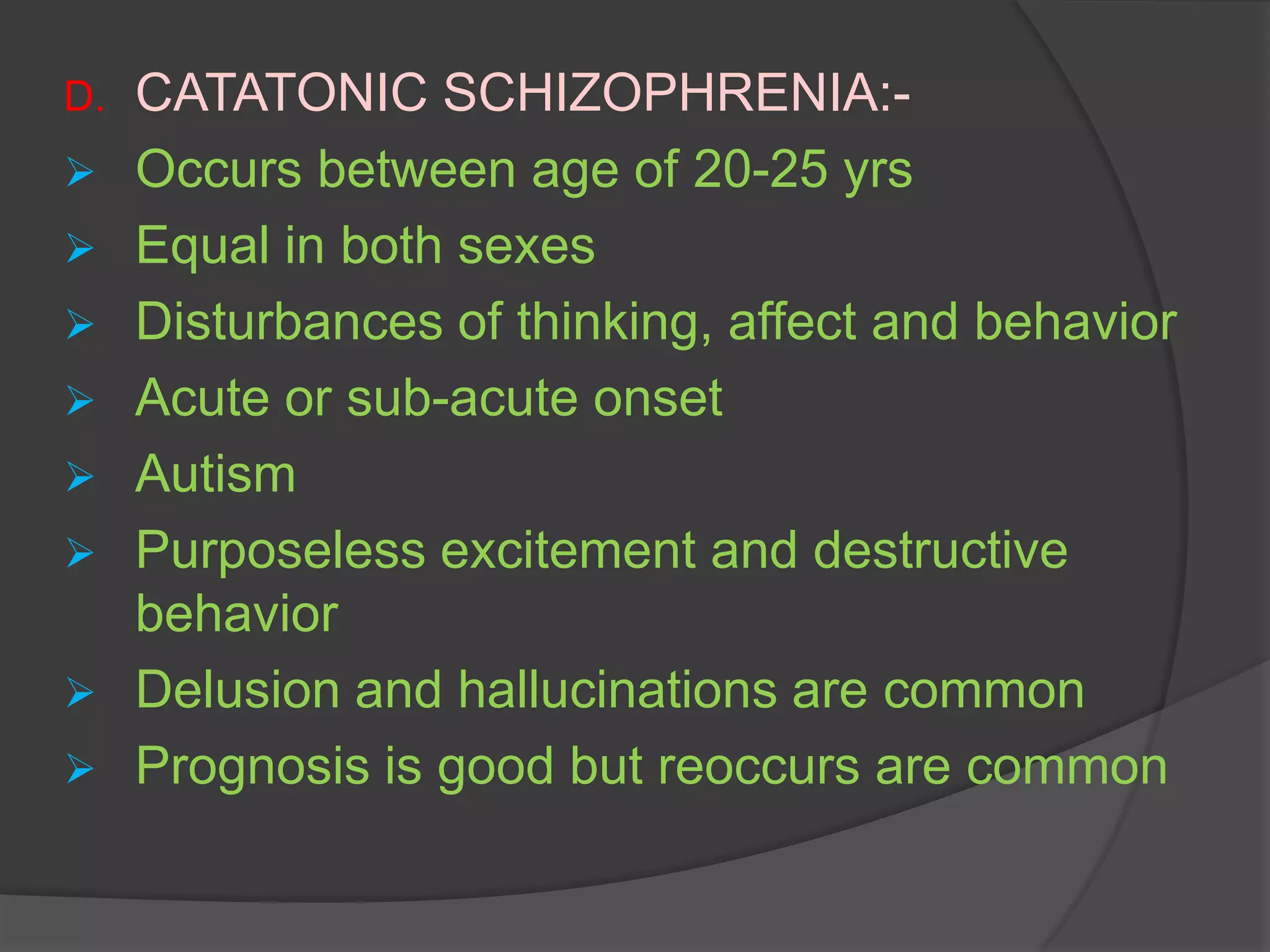 SCHIZOPHRENIA | PPTX