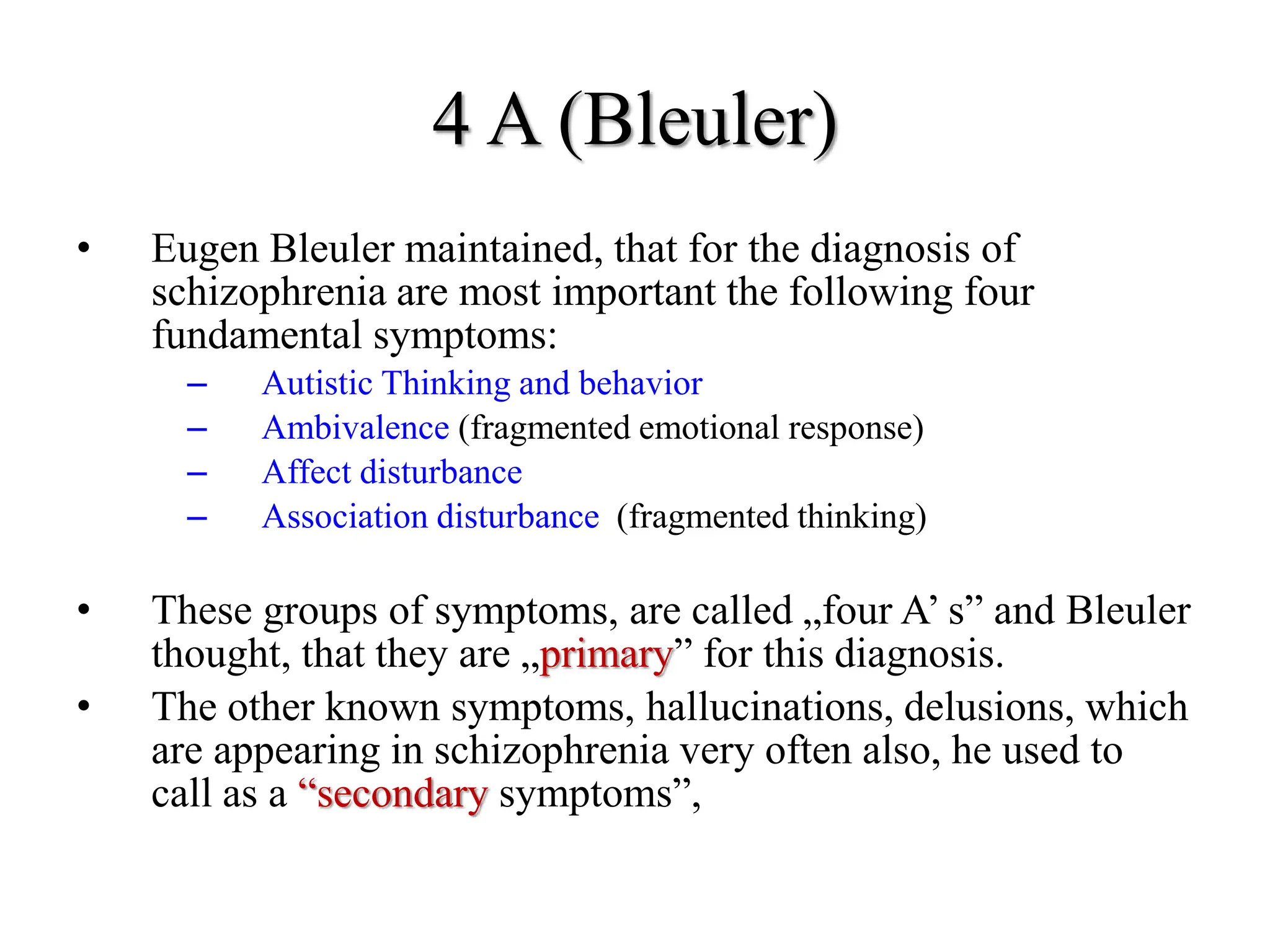 Schizophrenia- mental health nursing pptx | PPTX