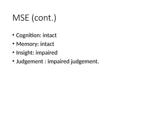 Schizophrenia introduction types .pptx doc | PPT | Free download