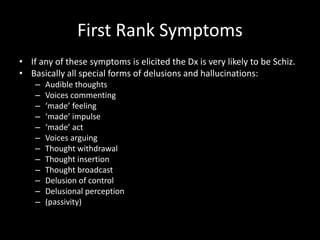 Schizophrenia | PPTX