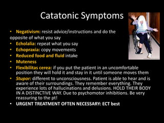 Catatonic Schizophrenia Positions