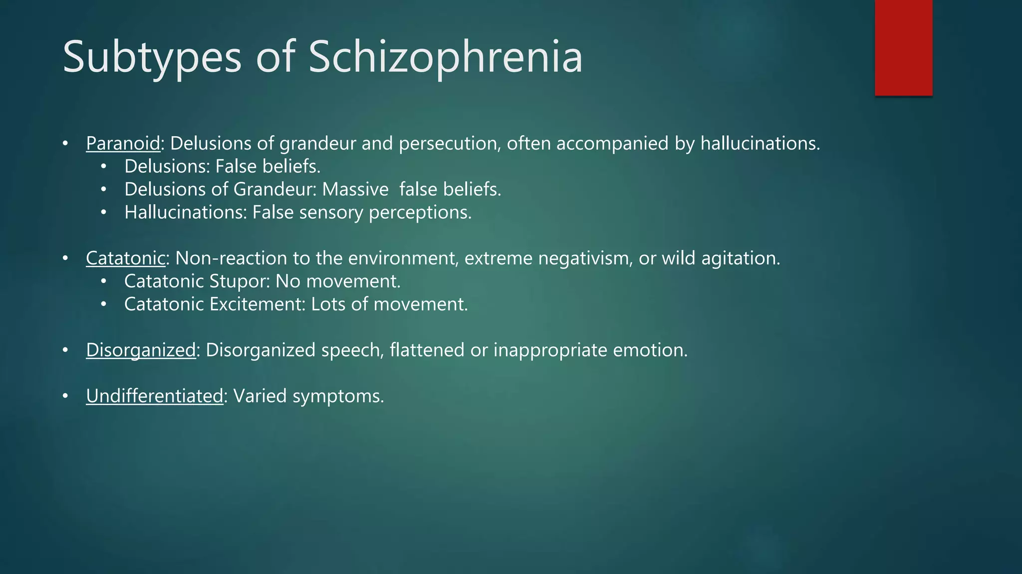 Schizophrenia and Donnie Darko - Geter | PPTX