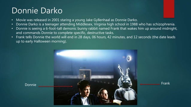 Schizophrenia and Donnie Darko - Geter | PPTX