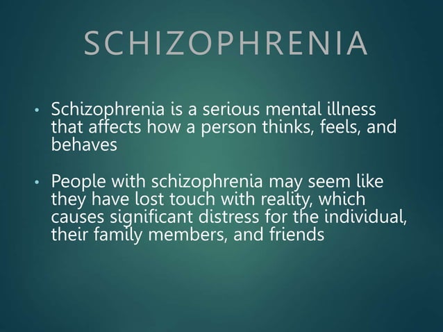 Schizophrenia and other Psychotic disorders.pptx