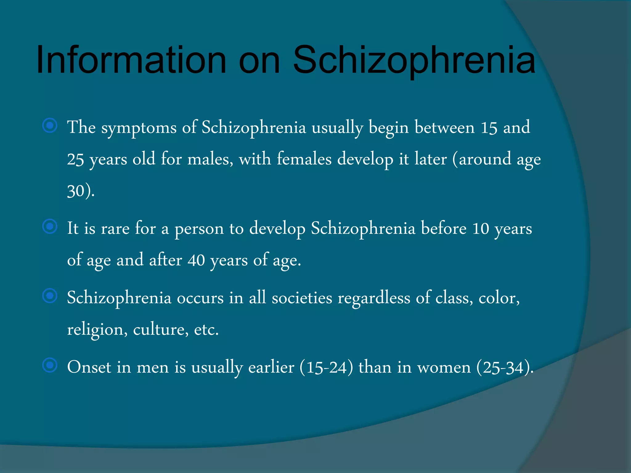 Schizophrenia by kishan | PPTX