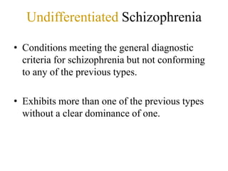 Schizophrenia changed | PPT