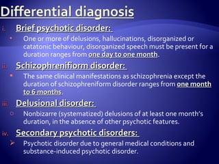Schizophrenia for undergraduates | PPT | Mental Health | Diseases and ...