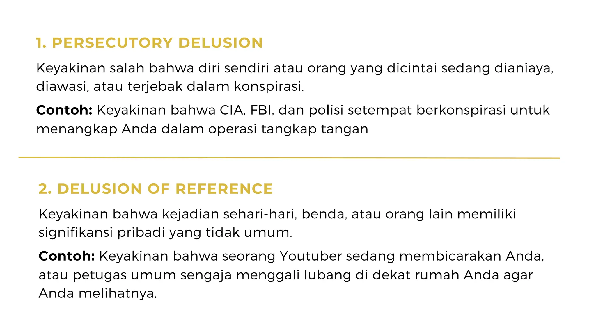 Schizophrenia & Gangguan Delusi - Garvin Goei | PDF
