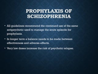 SCHIZOPHRENIA MANAGEMENT Gresh Kumar.pptx