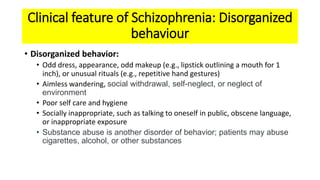 Schizophrenia part i epidemiology & clinical features lecture dr rmlims ...