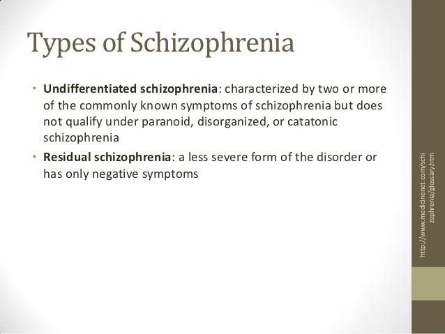 Schizophrenia pp