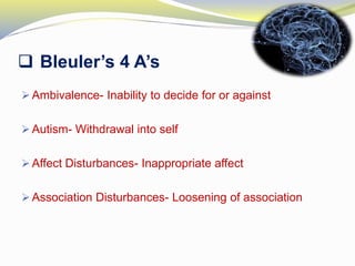 Schizophrenia ppt | PPT