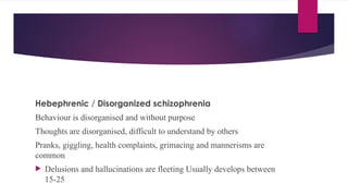 schizophrenia and management slideshare.pptx