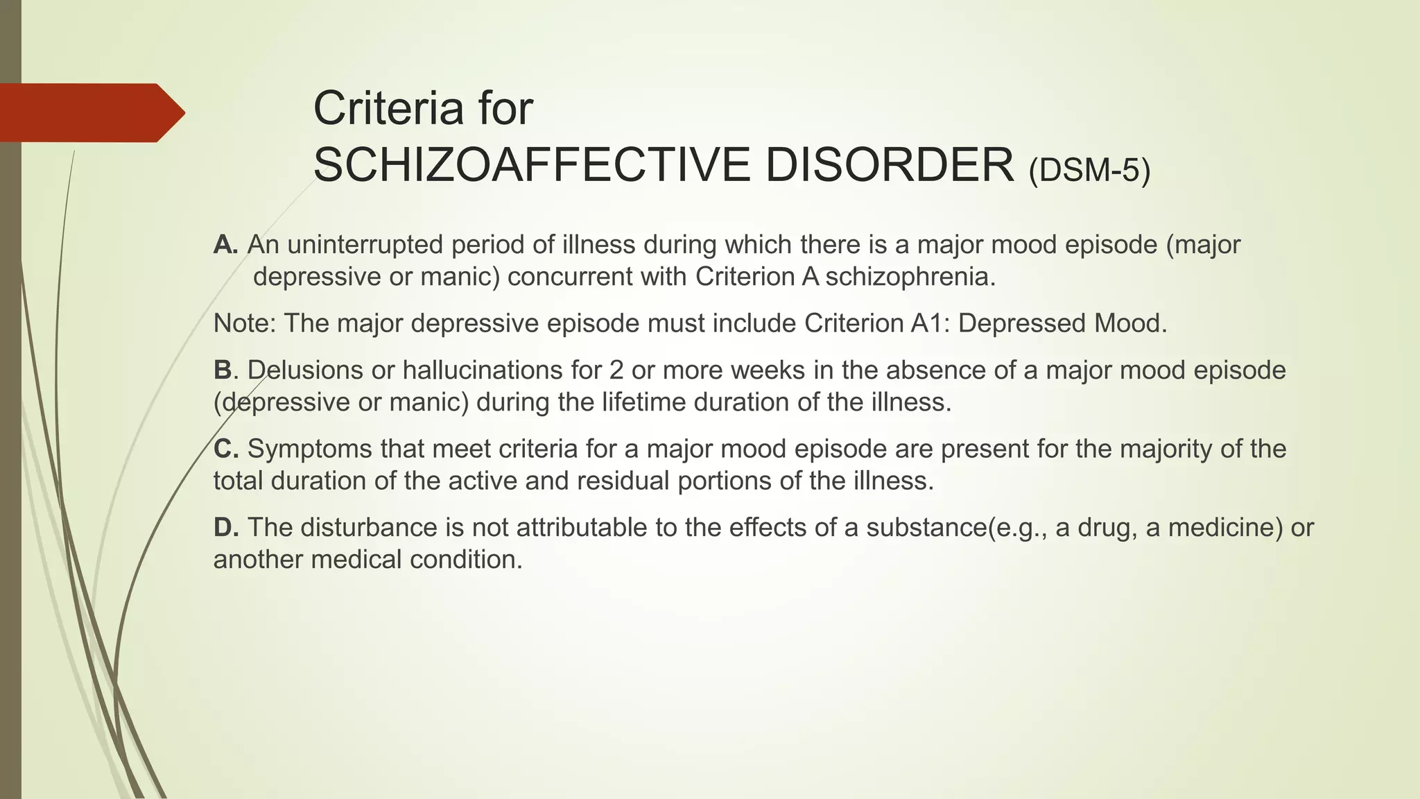Schizophrenia Spectrum and Other Psychotic Disorders | PPTX