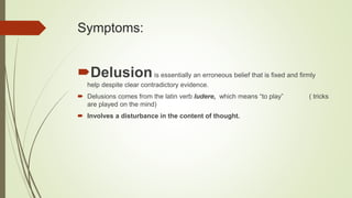 Schizophrenia Spectrum and Other Psychotic Disorders | PPTX