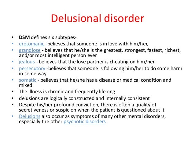 Schizophrenia spectrum disorder