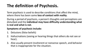 Disorder for mood and very useful for psychiatry | PPT