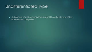 CIE A2 Psychology, Schizophrenia | PPTX