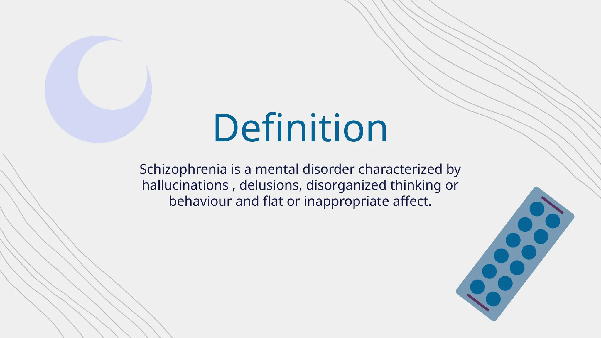 Schizophrenia is a mental disorder characterized by hallucination | PPTX