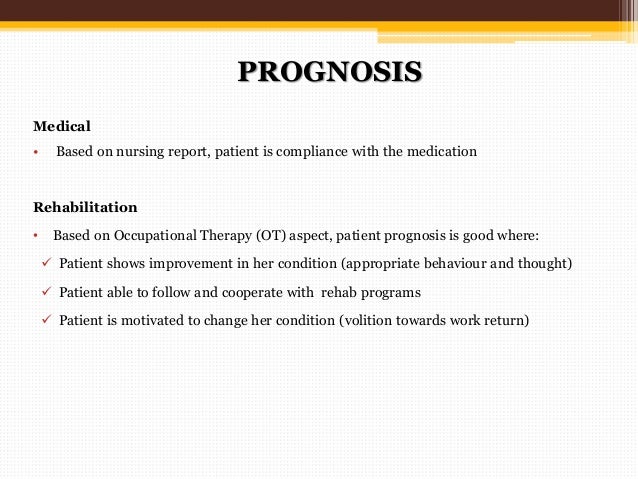 Schizophreniform case study