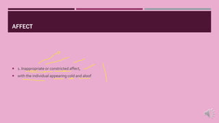 Schizotypal disorder in mental health | PPT