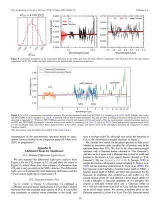 Possible Carbon Dioxide above the Thick Aerosols of GJ 1214 b | PDF