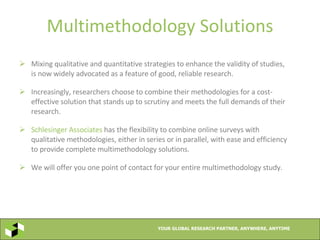 Schlesinger Associates - Overview | PPT