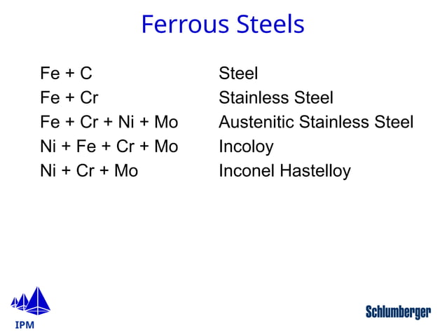Schlumberger Materials Selection drilling .pptx