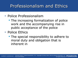 Pearson And Types Of Police Corruption Examples