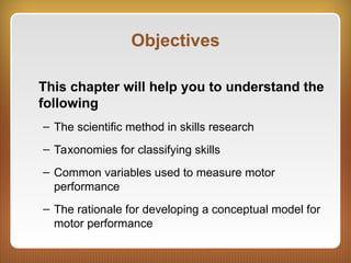 Motor Behavior Chapter 1 Powerpoint Slides | PPT