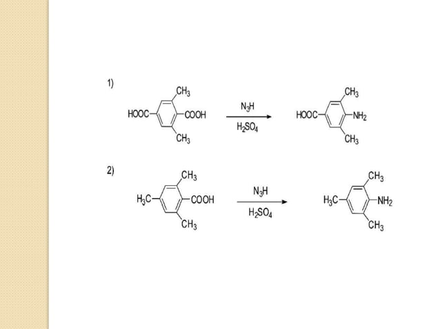 Schmidt reaction | PPTX | Chemistry | Science