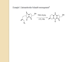 Schmidt reaction | PPTX | Chemistry | Science