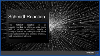 Schmidt rearrangement | PPTX