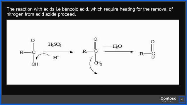 Schmidt rearrangement | PPTX | Chemistry | Science