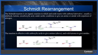 Schmidt rearrangement | PPT