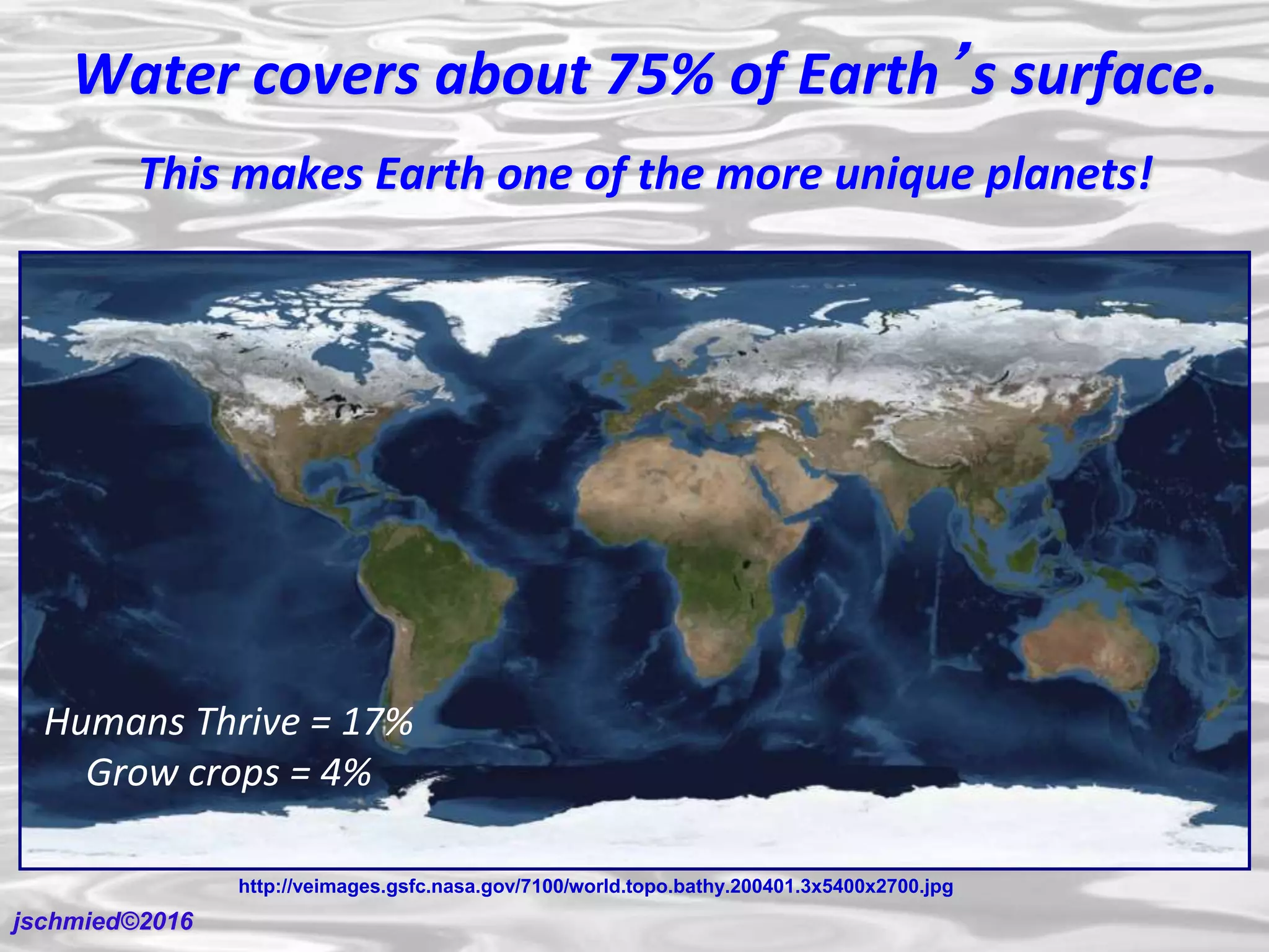 Earth the water planet. | PPT