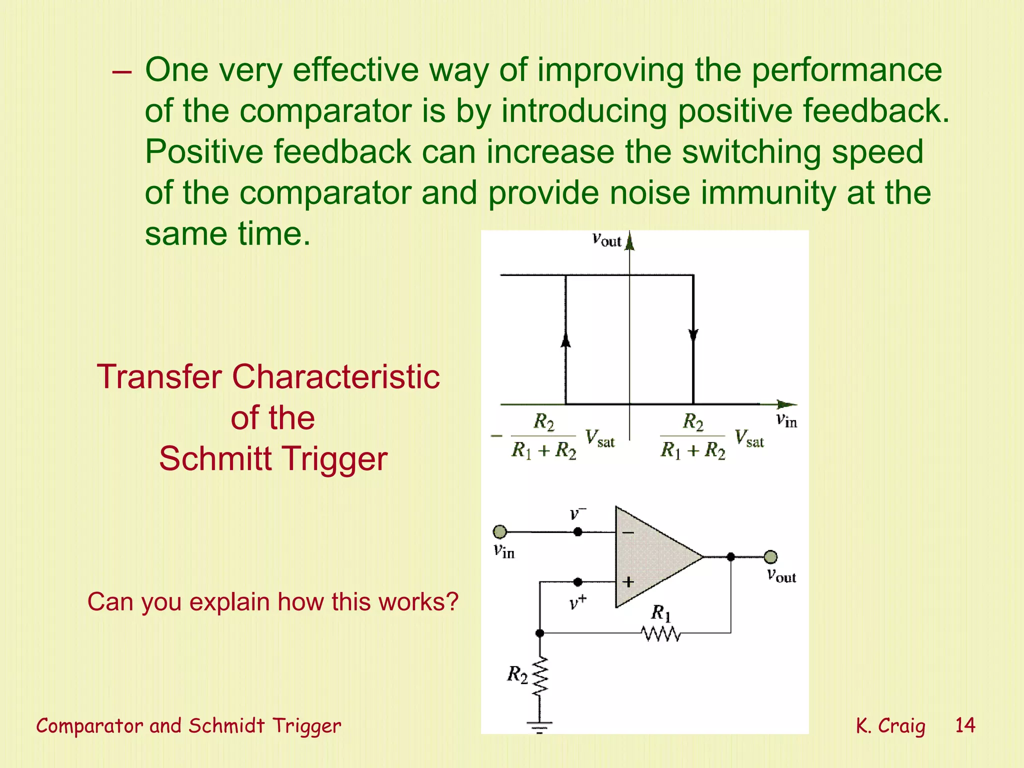 Schmitt trigger basics | PDF