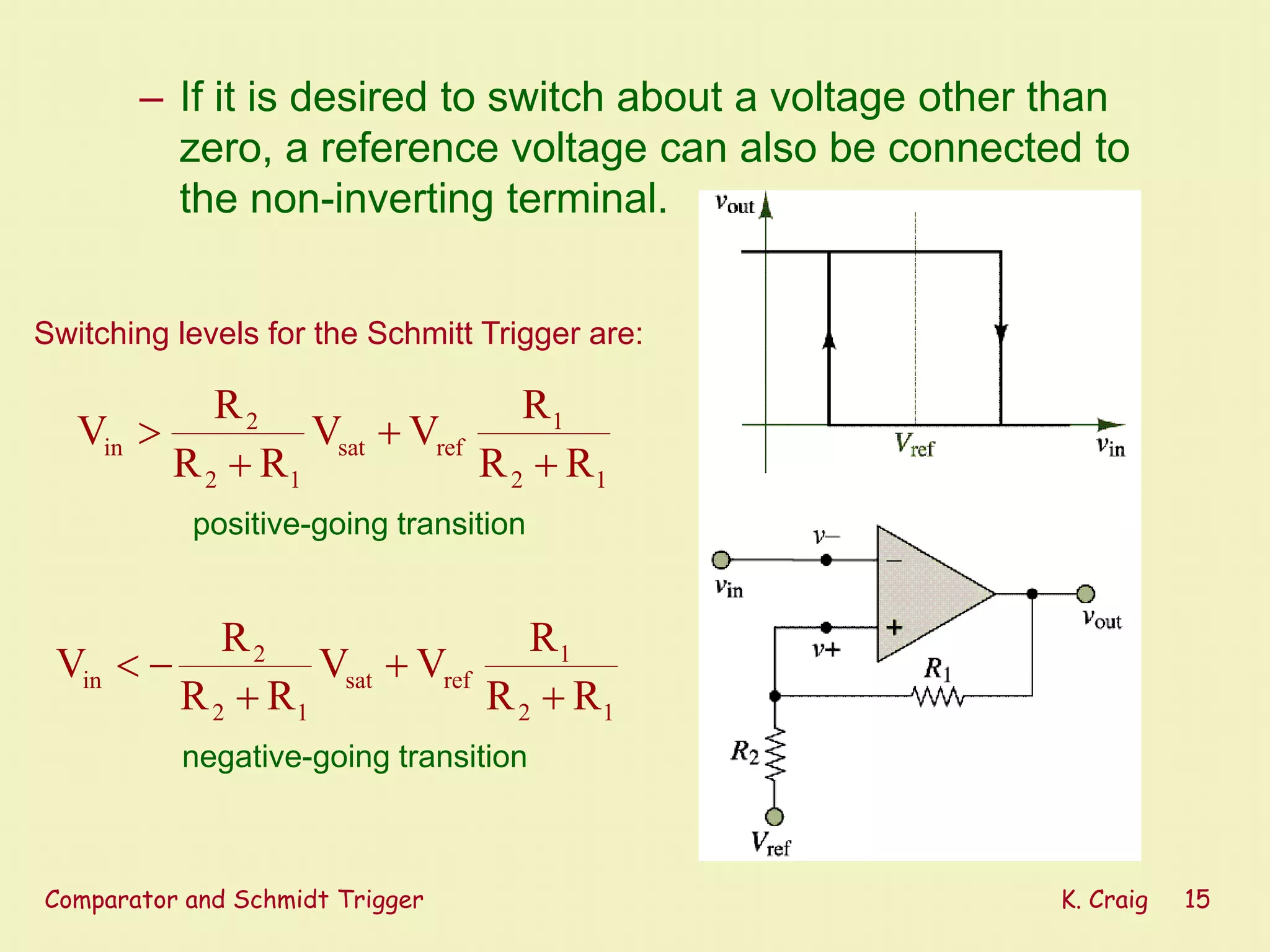 Schmitt trigger basics | PDF