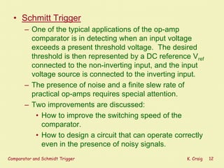 Schmitt trigger basics | PDF