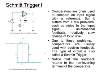 Schmitt trigger circuit | PPT